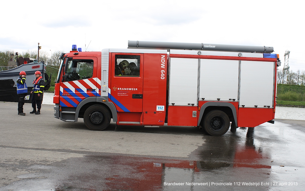 Provinciale brandweer wedstrijd Klasse 112 Echt - Brandweer Nederweert ...
